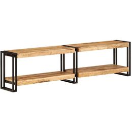 TV-Schrank 160x30x40 cm Massivholz Mango vidaXL