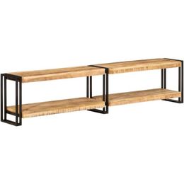 vidaXL - TV-Schrank 180x30x40 cm Massivholz Mango