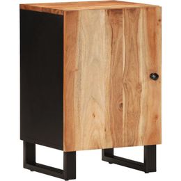 vidaXL - Badschrank 38x33x58 cm Massivholz Akazie