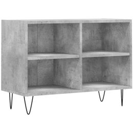 Jinlefu - TV-Schrank Betongrau 69,5x30x50 cm Holzwerkstoff vidaXL