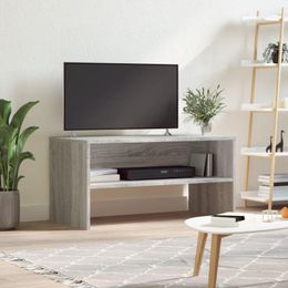 Torana - TV-Schrank Grau Sonoma 80x40x40 cm Holzwerkstoff