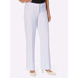 WITT Damen Hose mit weitem Bein, weiß, Größe 50