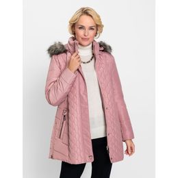 WITT Damen Longjacke mit Teddy-Fleece-Futter, hortensie, Größe 25
