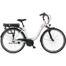 E-Bike Telefunken "Multitalent RC890" Gr. 49, weiß, E-Bikes, 49cm, 28 Zoll (71,12cm), Pedelec, Elektrofahrrad für Damen u. Herren