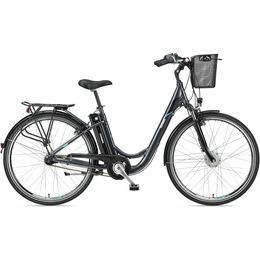 E-Bike Telefunken "Multitalent RC840" Gr. 48, grau (anthrazit), E-Bikes, 48cm, 28 Zoll (71,12cm), Pedelec, Elektrofahrrad für Damen u. Herren