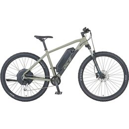 E-Bike Prophete "DICE 2.0" E-Bikes Gr. 48cm, 29 Zoll (73,66cm), grau Pedelec, Elektrofahrrad für Damen u. Herren, MTB