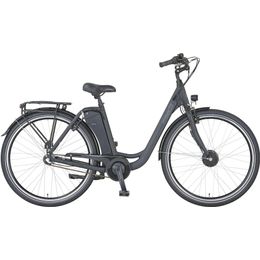 E-Bike Prophete "Geniesser 1.0" E-Bikes Gr. 49 cm, 28 Zoll (71,12 cm), schwarz Pedelec, Elektrofahrrad für Damen u. Herren