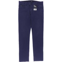 BOSS by Hugo BOSS Herren Stoffhose, blau, Gr. 33