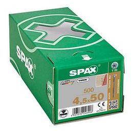 Spax® Verlegeschrauben T20 Senkkopf WIROX 50mm x 4,5 mm, 500 St.