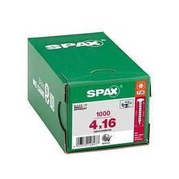 Spax® Universalschrauben T20 Halbrundkopf WIROX 16mm x 4 mm, 1000 St.