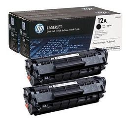 HP 12A (Q2612AD) schwarz Tonerkartuschen, 2er-Set
