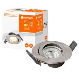 LEDVANCE RECESS DOWNLIGHT TWISTLOCK GU10 LED-Einbaustrahler silber 4,3 W