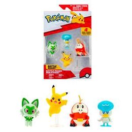 Jazwares Battle Ready PKW3402 Pokémon Battle Figur Gen IX Spielfiguren-Set