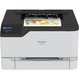 Ricoh P C200W Farb-Laserdrucker grau