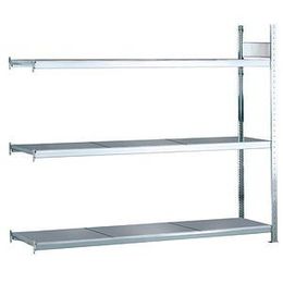 Schulte Anbau-Weitspannregal WS 2000 15521 silber 225,0 x 40,0 x 200,0 cm