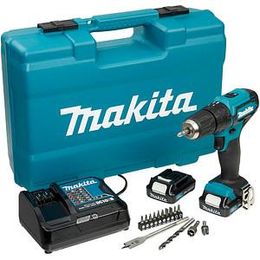 Makita HP333DSAX1 Akku-Schlagbohrschrauber-Set 12,0 V, mit 2 Akkus