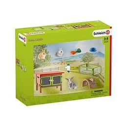 Schleich® Farm World 42420 Kaninchenstall Spielfiguren-Set