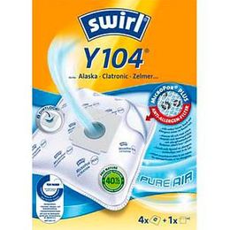 4 Swirl® MicroPor® Plus Y 104 Staubsaugerbeutel