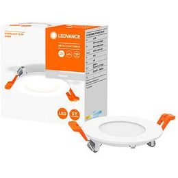 LEDVANCE RECESS SLIM DOWNLIGHT LED-Einbaustrahler weiß 4,5 W