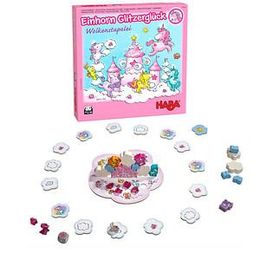 Haba® Einhorn Glitzerglück – Wolkenstapelei Geschicklichkeitsspiel