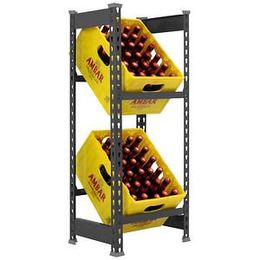 Simonrack Getränkekistenregal SIMONBOTTLE 2 8425437129599 anthrazit 40,0 x 30,0 x 100,0 cm