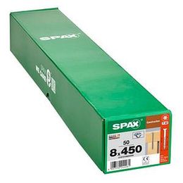 Spax® Holzbauschrauben T40 Senkkopf WIROX 8 mm x 450 mm, 50 St.