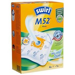 4 Swirl® MicroPor® Plus M 52 Staubsaugerbeutel