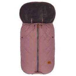 Fußsack fillikid "Kamet, Winterfußsack, altrosa" rosa (altrosa) Baby Fußsäcke