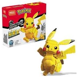 Spielfigur Mega "Pokémon Jumbo Pikachu" Spielfiguren gelb Kinder zum Zusammenbauen