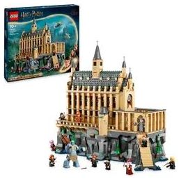 Konstruktionsspielsteine Lego "Schloss HogwartsTM: Die Große Halle (76435), Harry PotterTM" Spielbausteine bunt Kinder Made in Europe