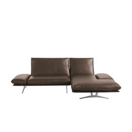 Koinor Ecksofa Echtlederbezug Francis ¦ braun ¦ Maße (cm): B: 284 H: