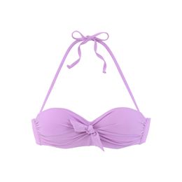 Lascana Bikinitop Damen Gr&ouml;&szlig;e 60 helllila