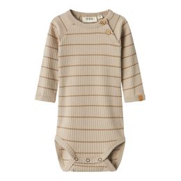 Lil'atelier Body 'Kail' Jungen Gr&ouml;&szlig;e 68 dunkelbeige / braun