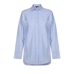 Felix Hardy Bluse Damen Gr&ouml;&szlig;e S blau / wei&szlig;