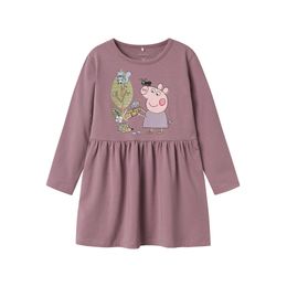 name it Kleid 'NMFDyffi Peppa' M&auml;dchen Gr&ouml;&szlig;e 80 gold / mauve / rosa / wei&szlig;
