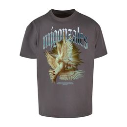 Mj Gonzales T-Shirt 'SPIRIT' Herren Gr&ouml;&szlig;e XL dunkelbeige / cyanblau / dunkelgrau / schilf