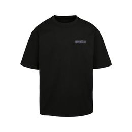 Mj Gonzales T-Shirt 'Fearless Flighit' Herren Gr&ouml;&szlig;e L lavendel / schwarz