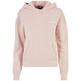 Urban Classics Sweatshirt Damen Gr&ouml;&szlig;e XS altrosa / wei&szlig;