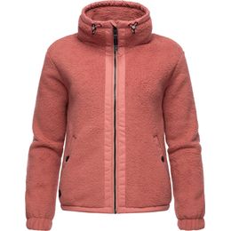 Ragwear Fleecejacke 'Nordicka' Damen Gr&ouml;&szlig;e 6XL altrosa