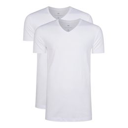 WE Fashion T-Shirt Herren Gr&ouml;&szlig;e XXL wei&szlig;