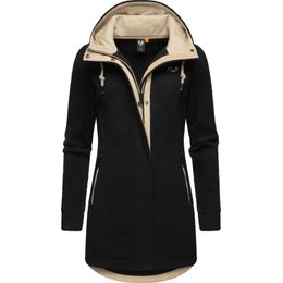 Ragwear Mantel Damen Gr&ouml;&szlig;e L hellbeige / schwarz Wintermantel