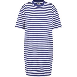 Urban Classics Dress female size 50 Dark blue / White
