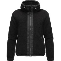 Ragwear Fleece Jacket 'Nordicka' female size M Black