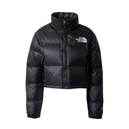 The North Face Jacke 'Nuptse' Damen Gr&ouml;&szlig;e XS schwarz / silber Winterjacke
