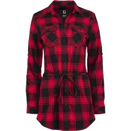 Brandit Bluse Damen Gr&ouml;&szlig;e XL rot / schwarz