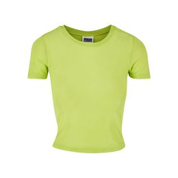 Urban Classics T- Shirt 'Mesh Tee' Damen Gr&ouml;&szlig;e L limone