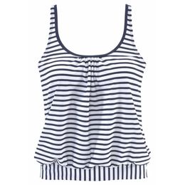 Venice Beach Tankini-Top 'Summer' Damen Gr&ouml;&szlig;e XS/S navy / wei&szlig;