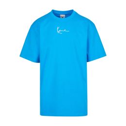 Karl Kani T-Shirt 'Essential' Herren Gr&ouml;&szlig;e XS hellblau / wei&szlig;