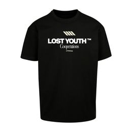 Lost Youth T-Shirt Herren Gr&ouml;&szlig;e 5XL schwarz / wei&szlig;