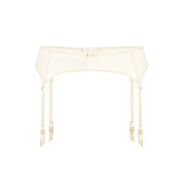 TEYLI Stockings with Garter Belts 'Eleonora' female size M Ecru